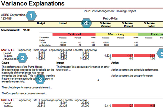 White Paper: AACE Variance & Analysis Reporting